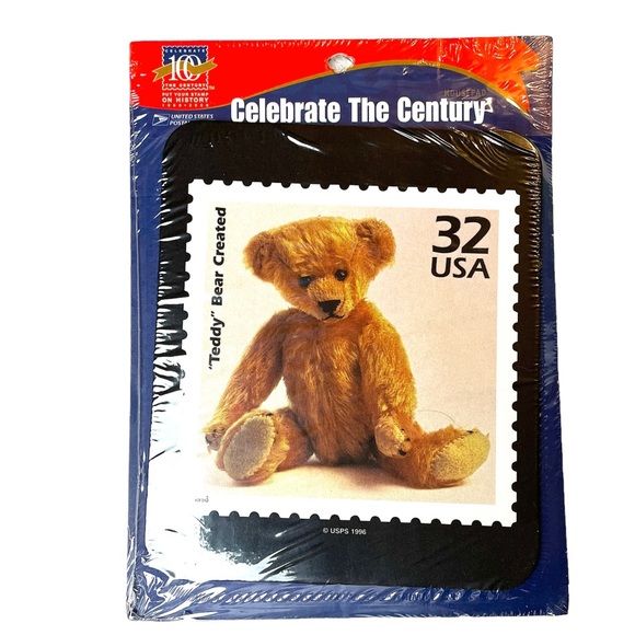 usps | Other | Vintage 996 Usps Celebrate The Century Teddy Bear Stamp ...
